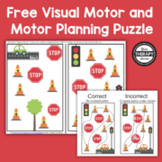 Visual Perception Activities - Free Printables - Your Therapy Source