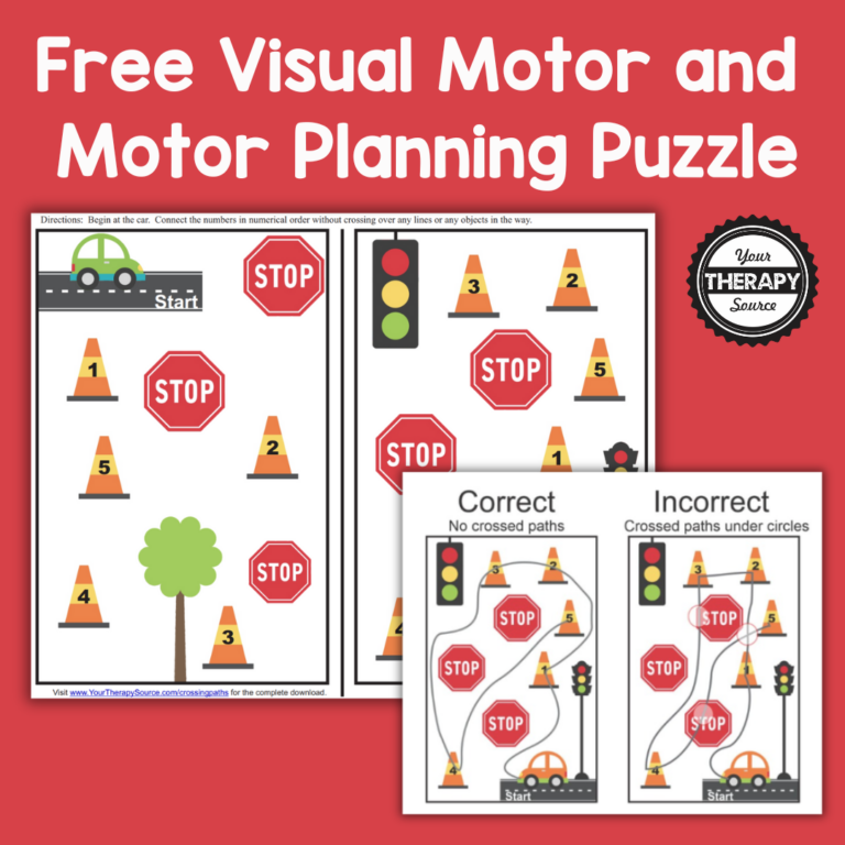 Visual Perception Activities - Free Printables - Your Therapy Source