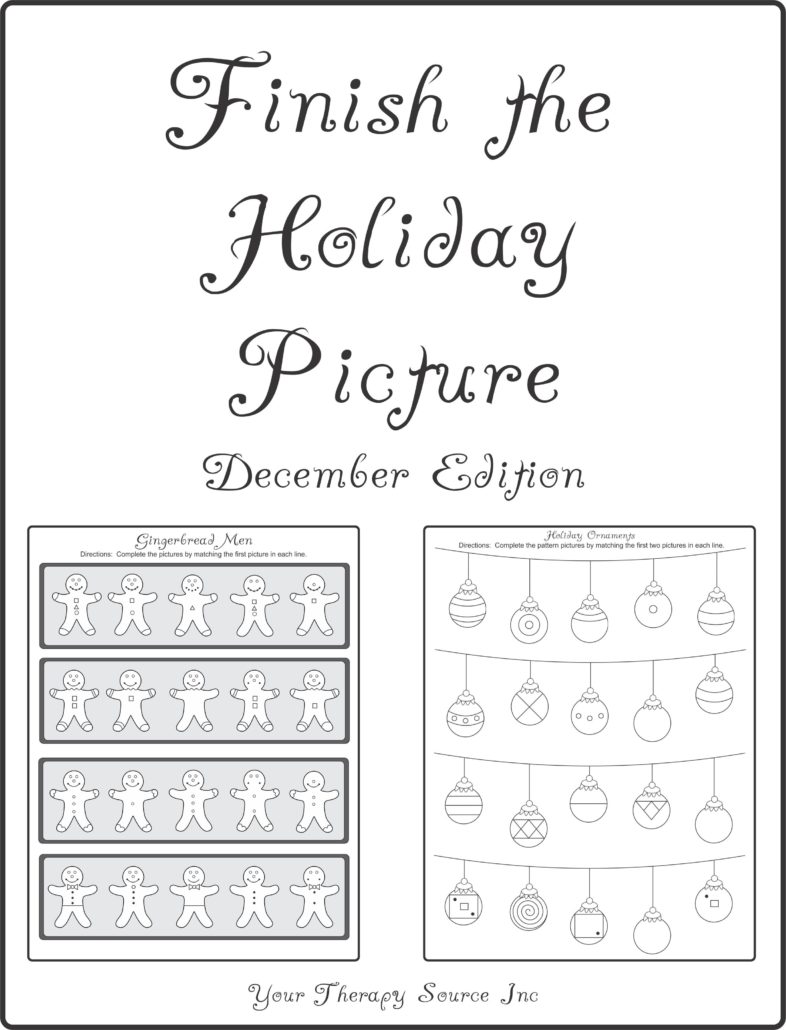 Elephant Holiday Hat - Scissor and Fine Motor Activity - Your Therapy ...