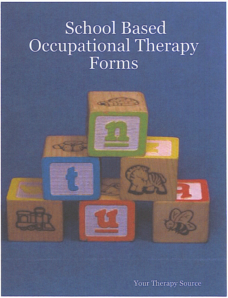 School Based Occupational Therapy Forms DOWNLOAD for Printable Forms ...