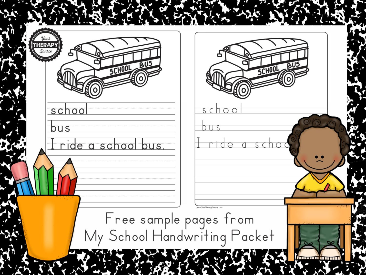 Free Back to School Printables and Forms! - Your Therapy Source