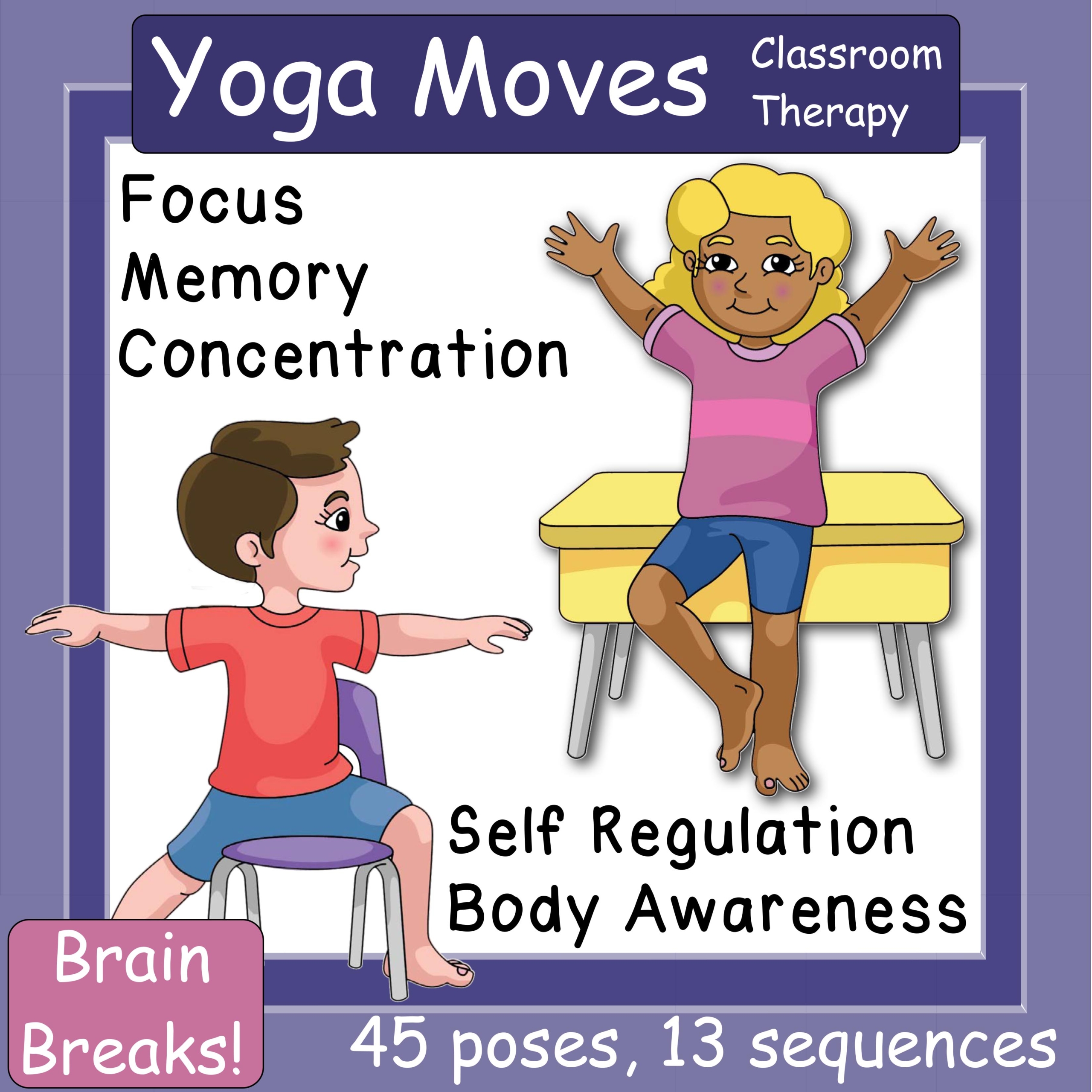 Yoga Moves - Visual Cue Cards - Your Therapy Source