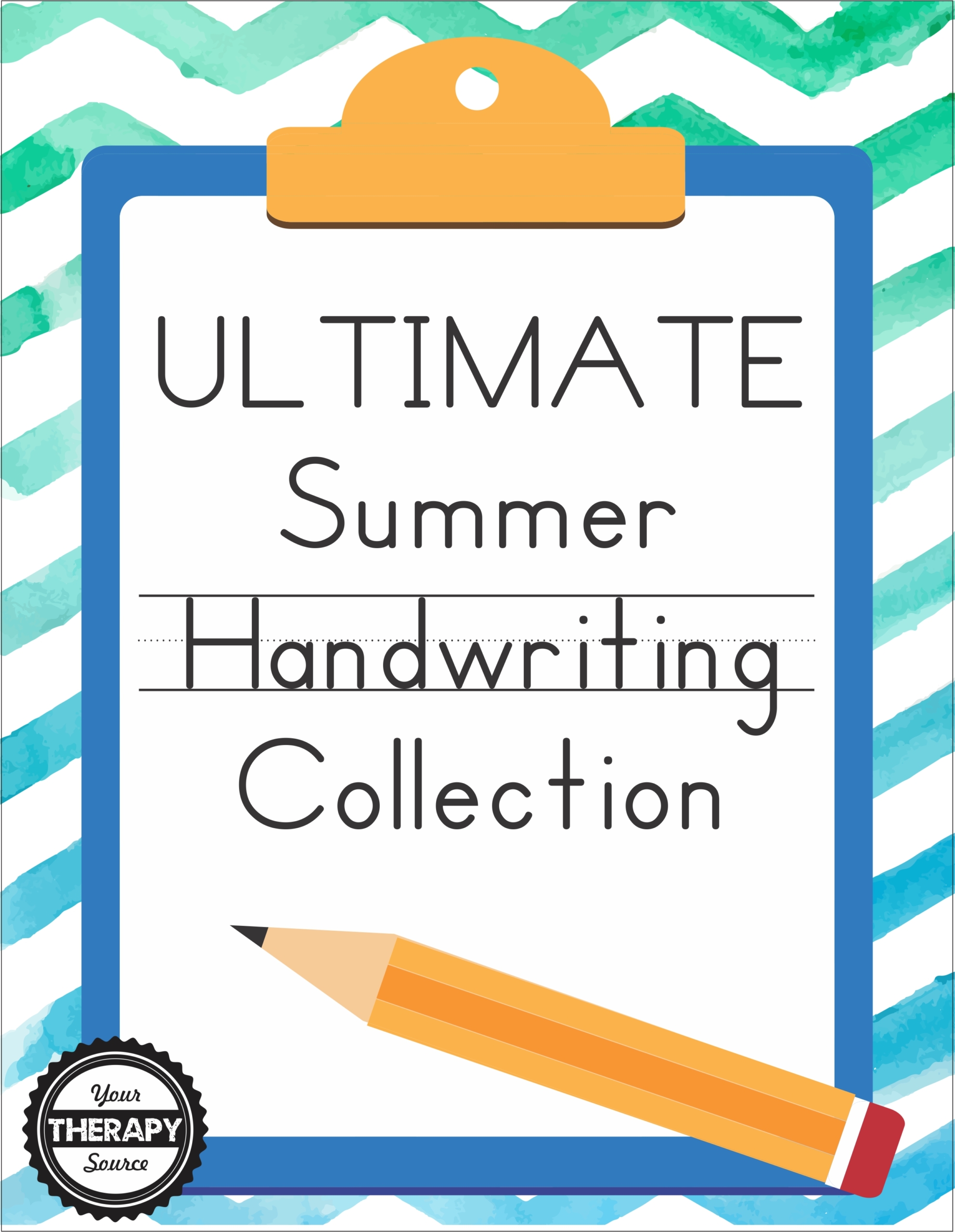 Ultimate Summer Handwriting Collection - Your Therapy Source