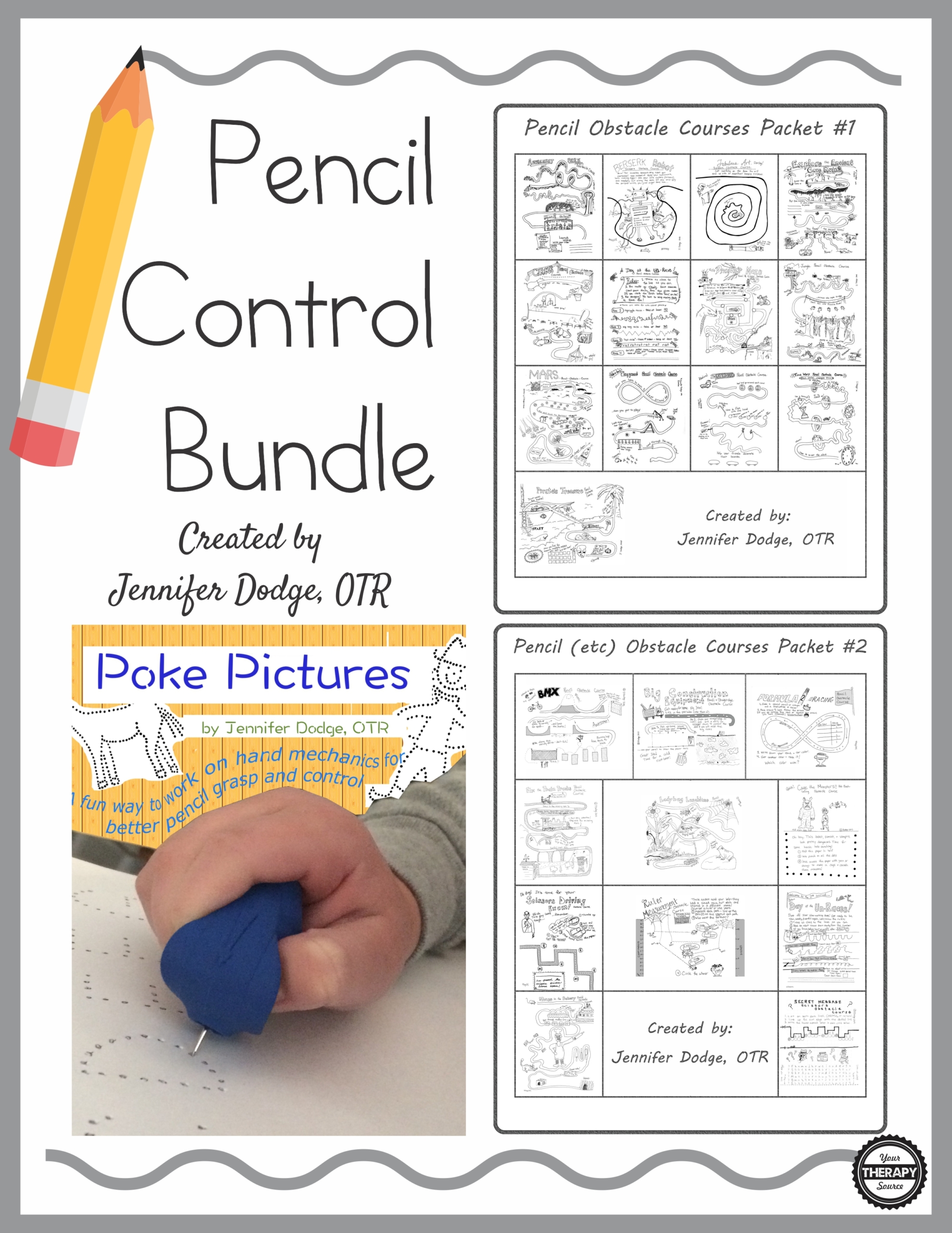 Pencil Control Bundle - Your Therapy Source