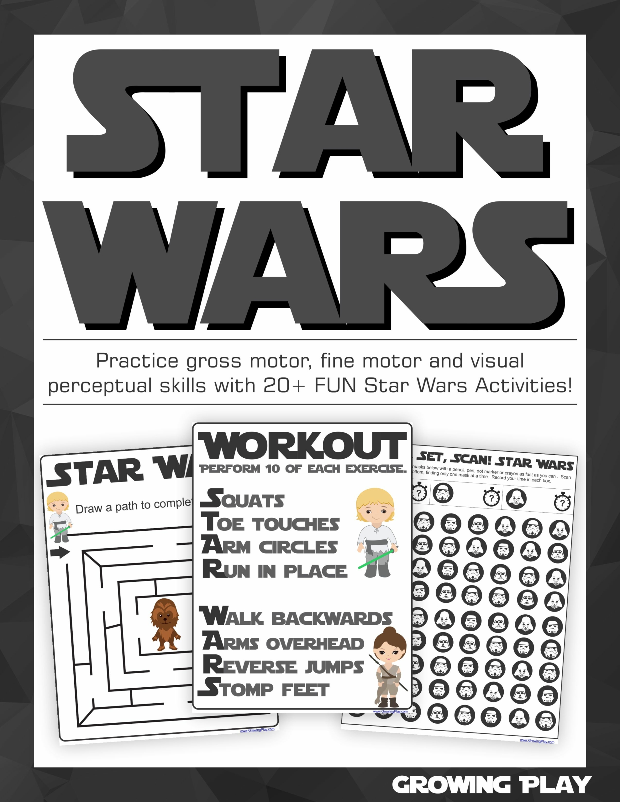 May the Fourth Be With You Printable - FREE - Your Therapy Source