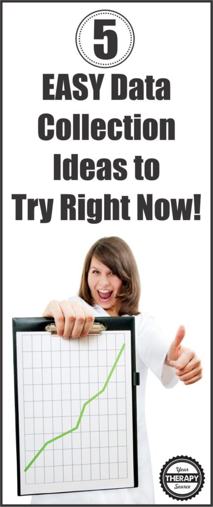 5 Easy Data Collection Ideas to Try Right Now - Your Therapy Source
