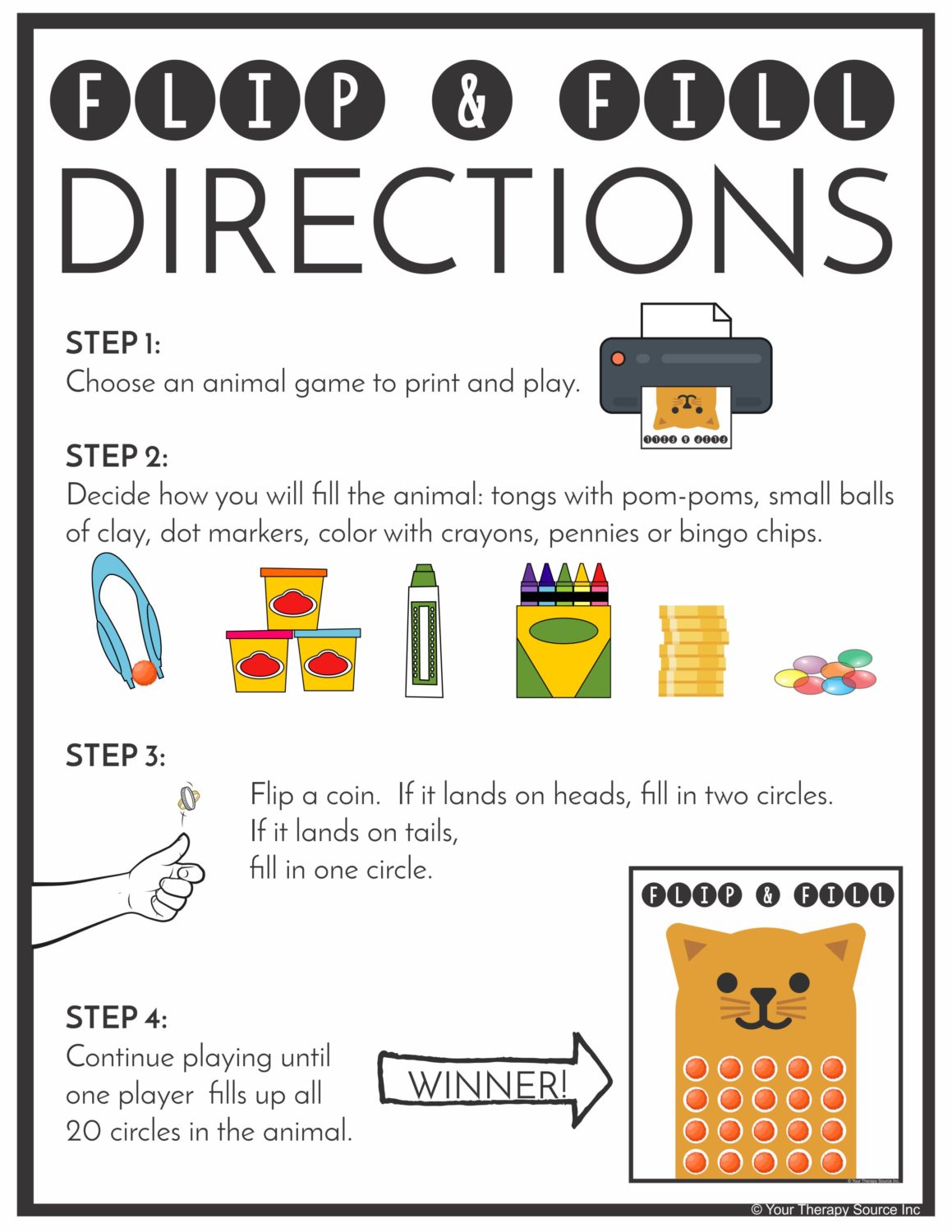 Cat Activities for Preschoolers - 7 Free Printables - Your Therapy Source
