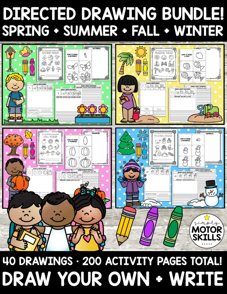 Directed Drawing Bundle - Your Therapy Source