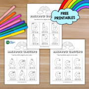 Rainbow Writing Free Printable Packet - Your Therapy Source