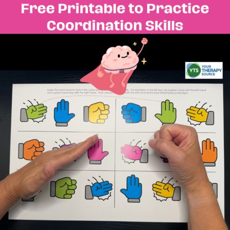 Free Bilateral Coordination Printable - Your Therapy Source