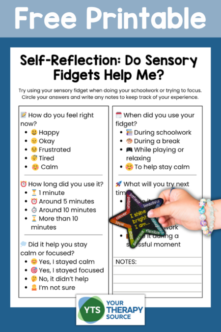 Sensory Fidgets: Do They Work? - Your Therapy Source