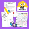 Free Roll a Monster Printable - Your Therapy Source