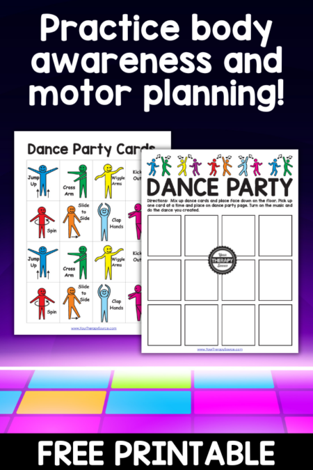 Motor Planning Activity - Free Printable PDF - Your Therapy Source
