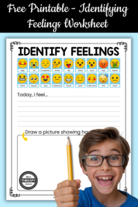 Identifying Feelings Worksheet - Free Printable - Your Therapy Source