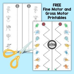 Free Scissor Practice Printable - Your Therapy Source