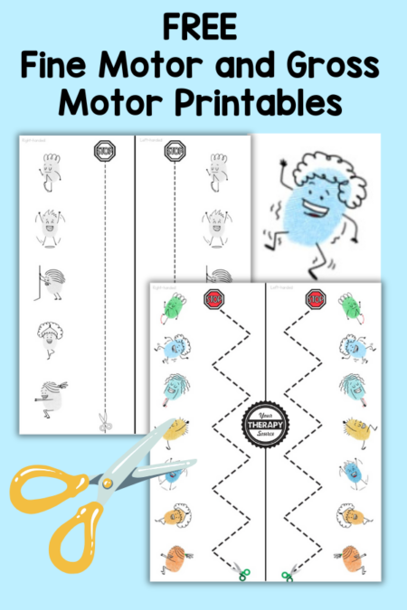 Free Scissor Practice Printable - Your Therapy Source