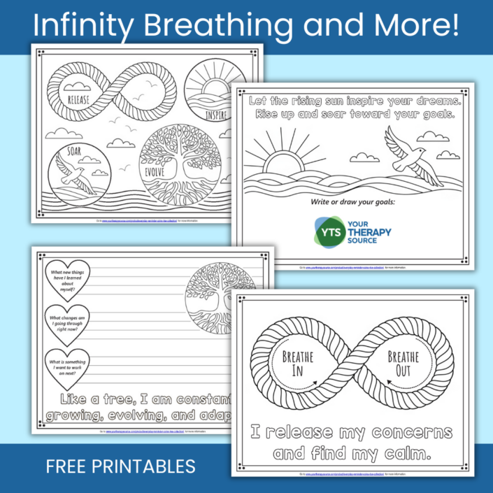 Infinity Breathing Free Printable - Your Therapy Source