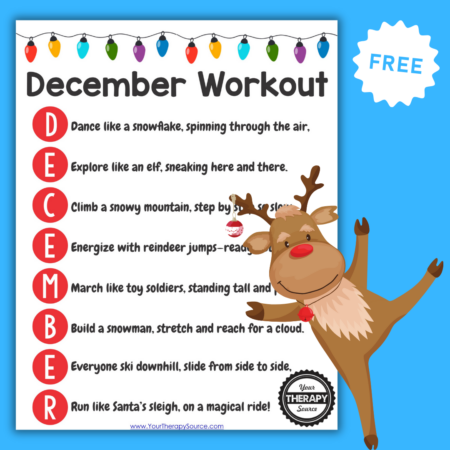 Gross Motor Skills - Free Activities and Printables - Your Therapy Source