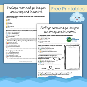 Feelings Worksheet PDF: A Free Resource for Emotional Reflection - Your ...
