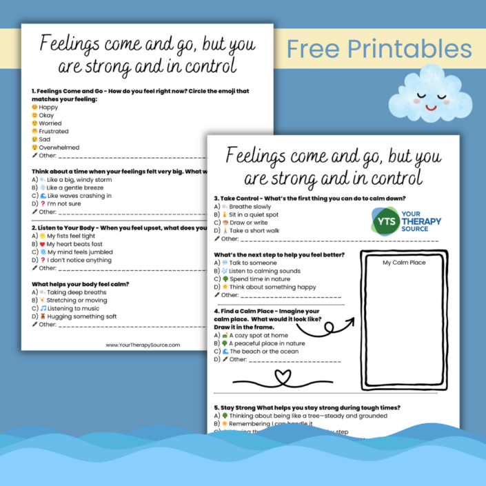 Feelings Worksheet PDF: A Free Resource for Emotional Reflection - Your ...