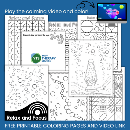 Calming Coloring Pages - Free Printables - Your Therapy Source