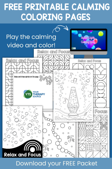 Calming Coloring Pages - Free Printables - Your Therapy Source