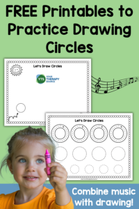 How to Draw Circles Free Printables - Your Therapy Source