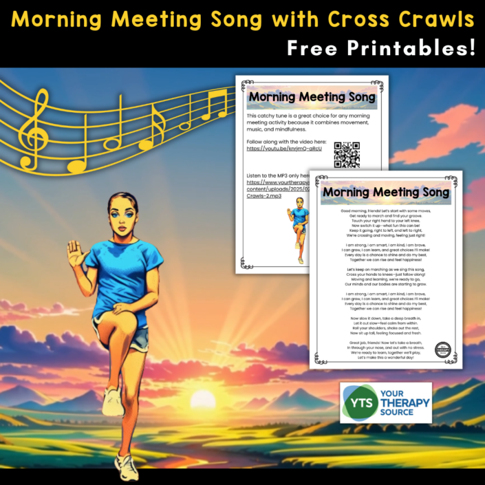 Morning Meeting Song for the Classroom - Your Therapy Source