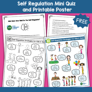 Self Regulation Mini Quiz and FREE Self-Regulation Strategies Printable ...