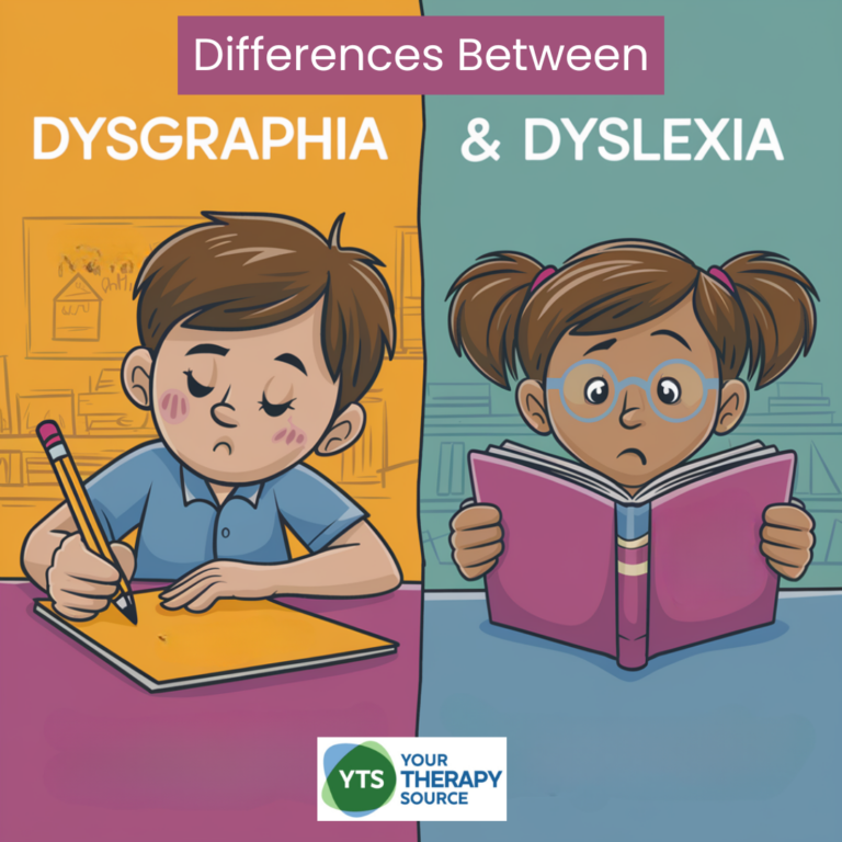 Dyslexia vs Dysgraphia: Signs and How to Help - Your Therapy Source