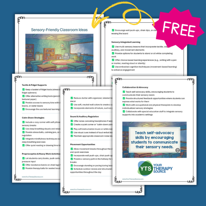 Sensory Friendly Classroom Ideas - Free Printable Handout - Your ...