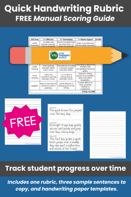 Quick FREE Handwriting Rubric PDF & Watch AI Fail to Score It - Your ...