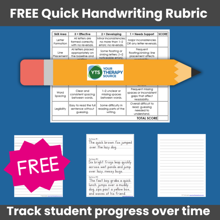 Quick FREE Handwriting Rubric PDF & Watch AI Fail to Score It - Your ...