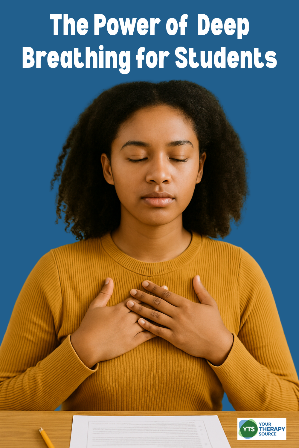 The Power of Deep Breathing for Students - Your Therapy Source