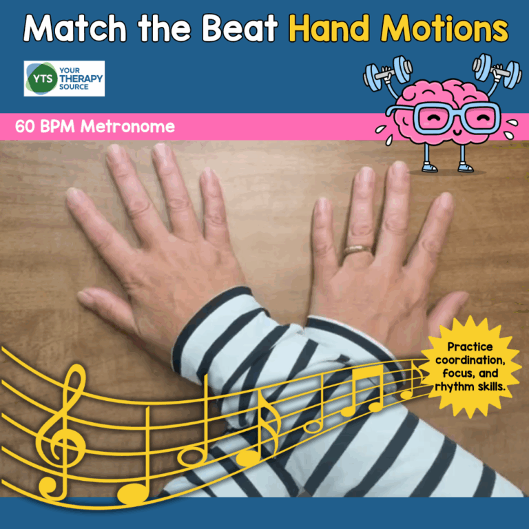 Metronome Coordination - Video Activity - Your Therapy Source