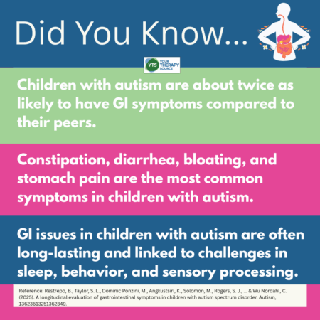 Autism and the Gut: GI Symptoms and Behavior - Your Therapy Source