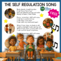The Self Regulation Song - Free Printable - Your Therapy Source