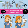 Deep Breathing Visuals Free Printable Breathing Cards - Your Therapy Source