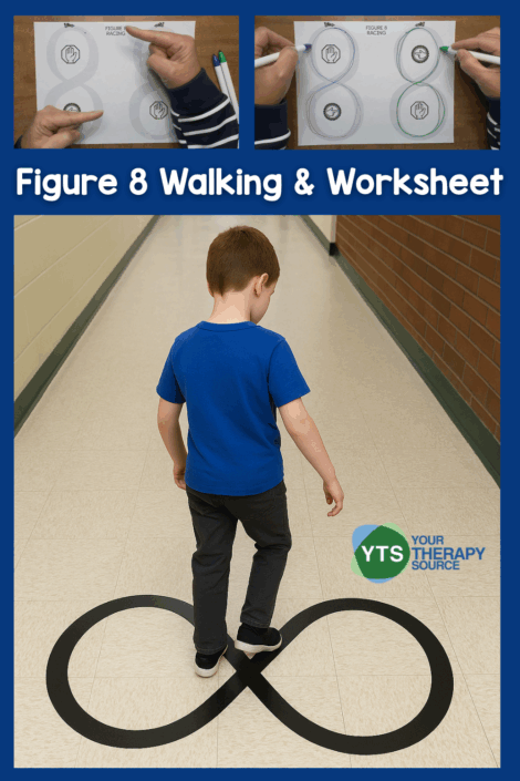 Writing or Walking on 8 Shape - Your Therapy Source