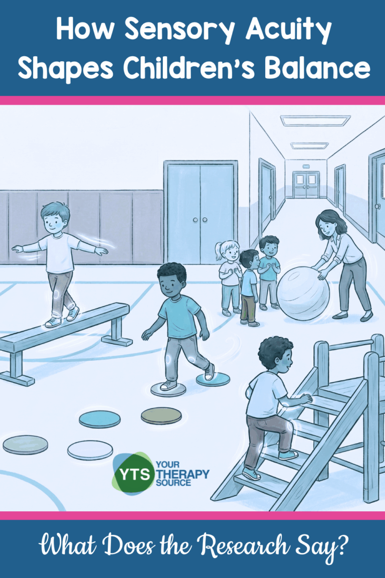 How Sensory Acuity Shapes Children’s Balance - Your Therapy Source