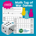 Math War Games Free Printable - Your Therapy Source