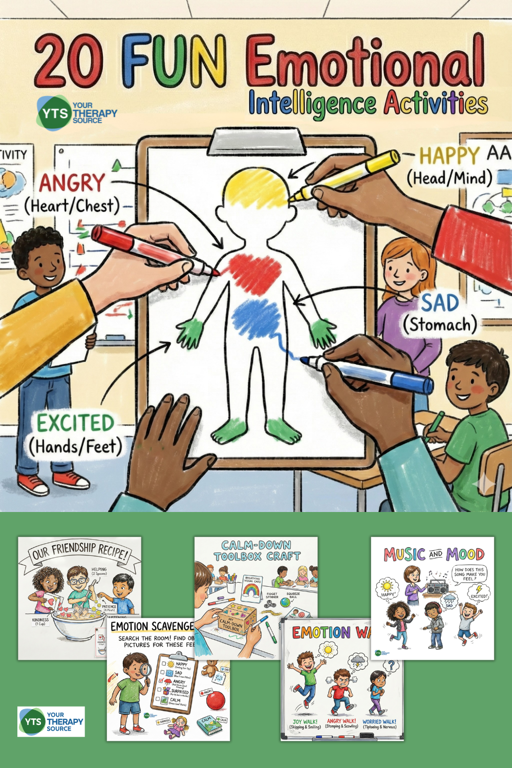 20 Ways to Teach Emotional Intelligence - Your Therapy Source