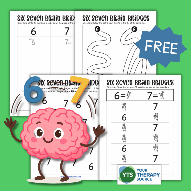 6 7 Brain Break Free Printables - Your Therapy Source