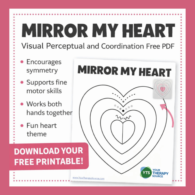 Mirror My Heart Visual Perceptual and Coordination Free PDF - Your ...
