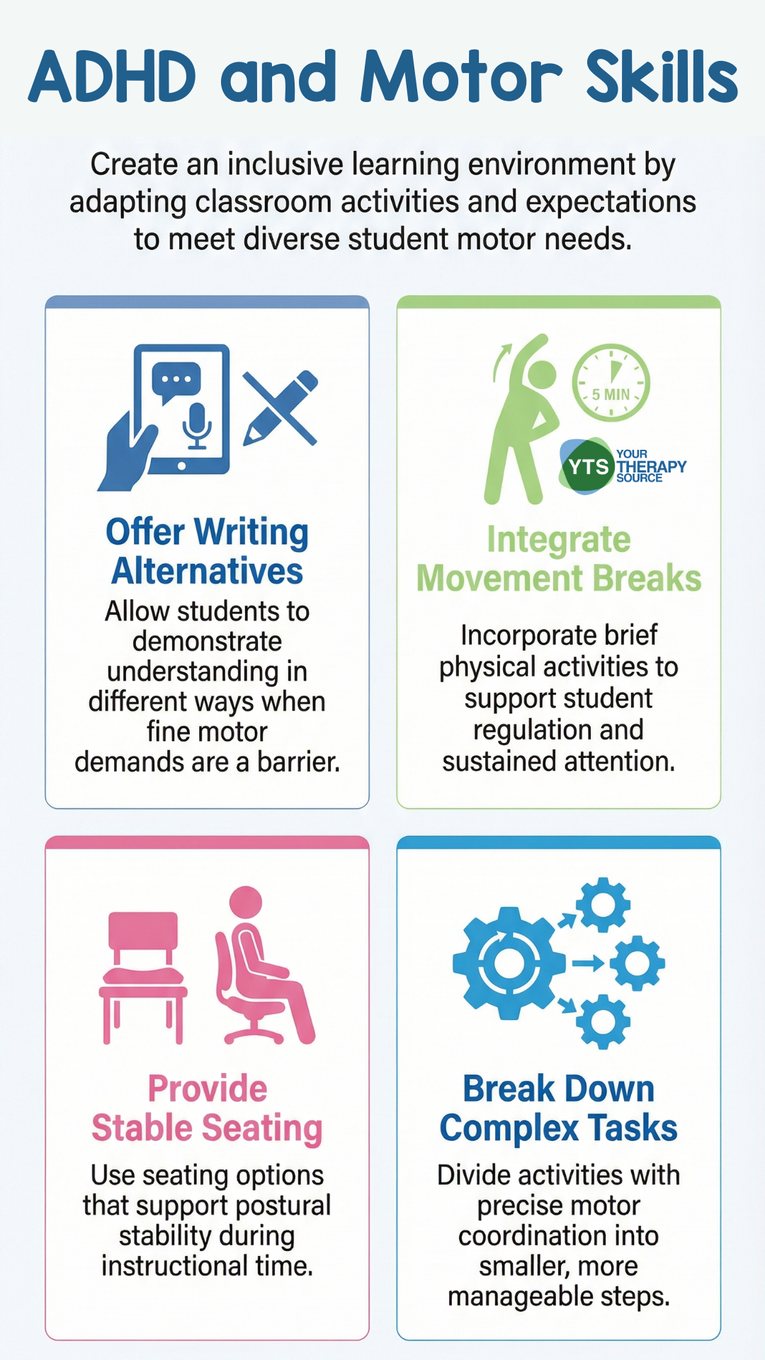 Motor Development And ADHD In School-Age Children - Your Therapy Source