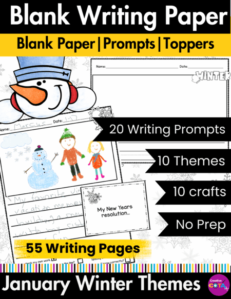 January Writing Paper - Your Therapy Source