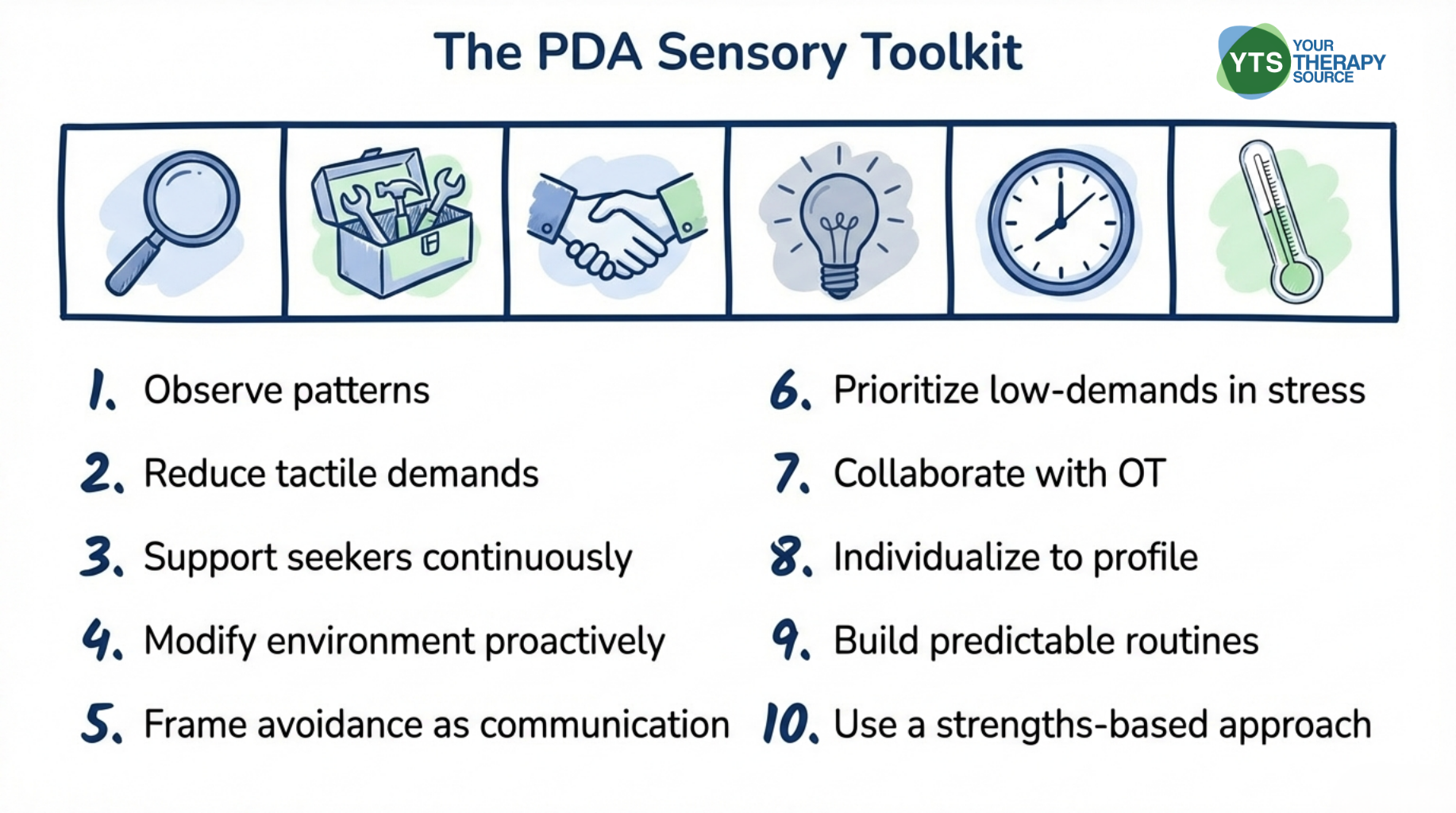 Demand Avoidance in Autistic Students: Sensory Clues - Your Therapy Source