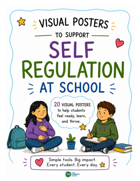 Visual Posters to Support Self-Regulation at School - Your Therapy Source