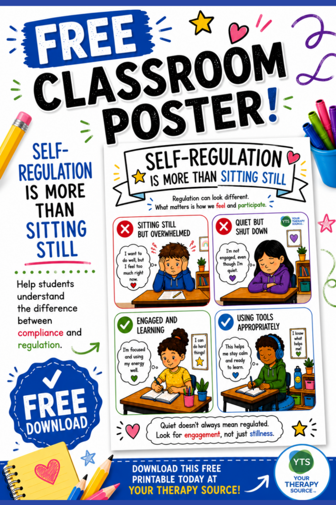 Self-Regulation Is More Than Just Sitting Still Free Printable - Your ...